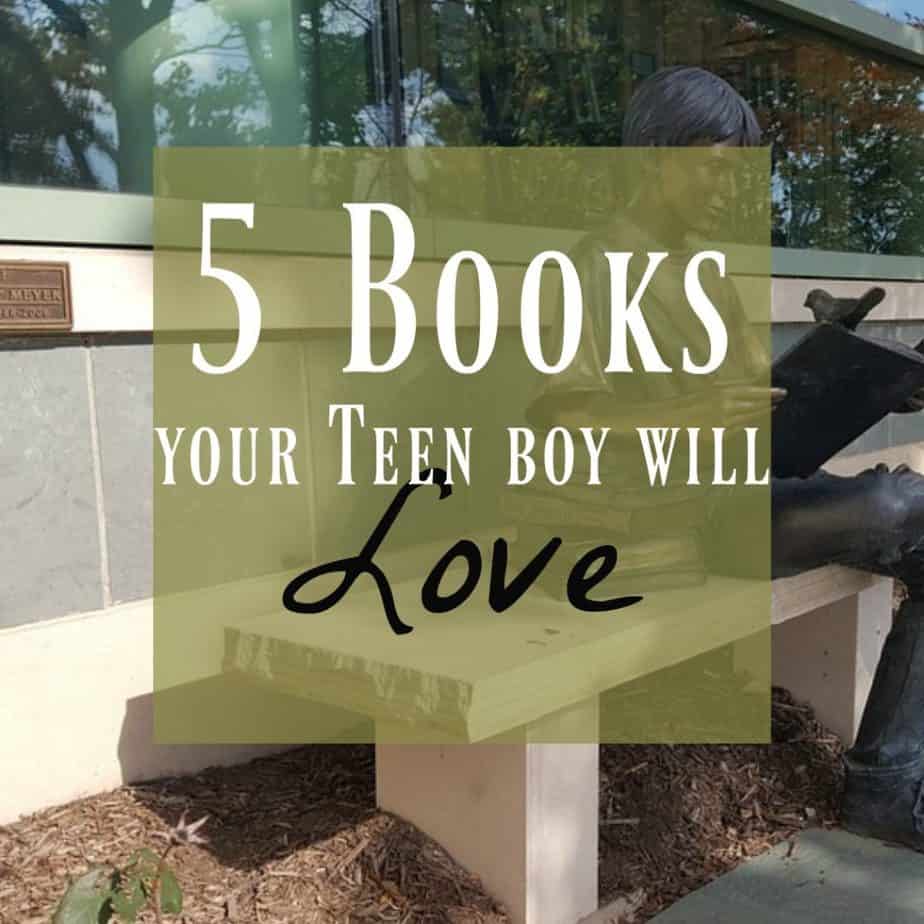 5 Books for Teen Boys They Absolutely Want to Read – A Book Lover's ...