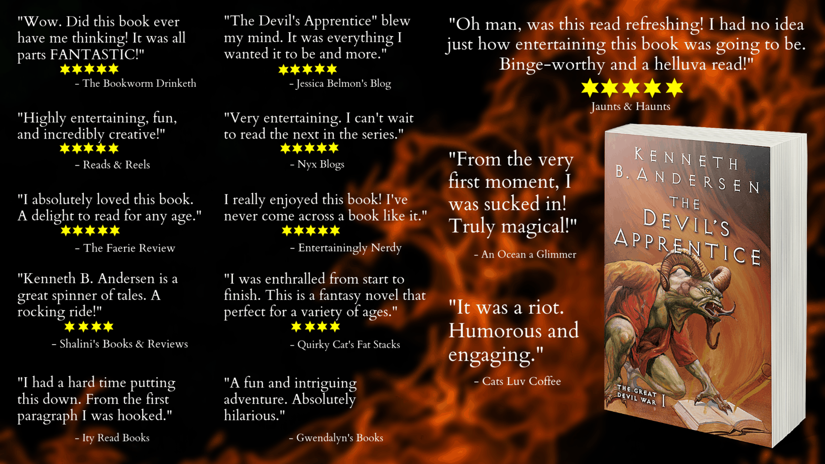 Book Review – The Devil’s Apprentice by Kenneth B. Andersen – A Book ...