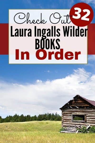 Laura Ingall Wilder books in order ~ All 32 Little House books – A Book ...