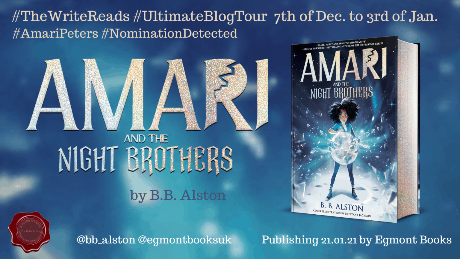 Book Review – Amari and the Night Brothers – A Book Lover's Adventures